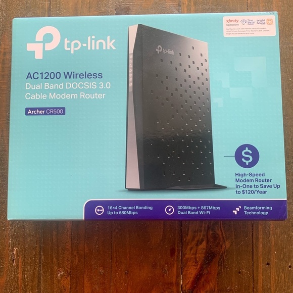 TP-Link | Networking | Tplink Archer Cr50 Dual Band Modem Router Ac200 ...